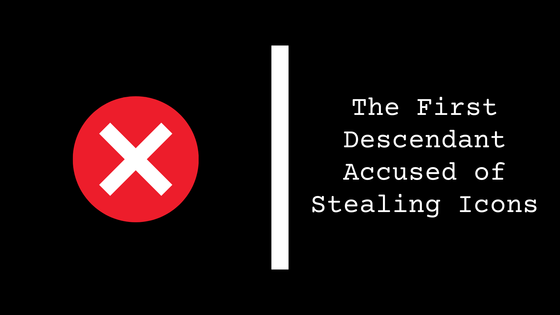 The First Descendant Accused of Stealing Icons