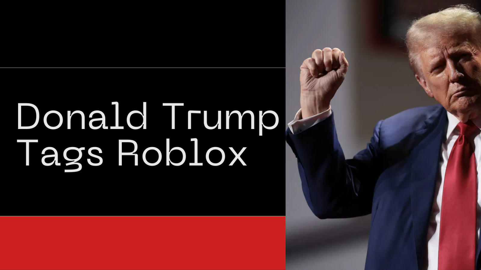 Donald Trump Tags Roblox